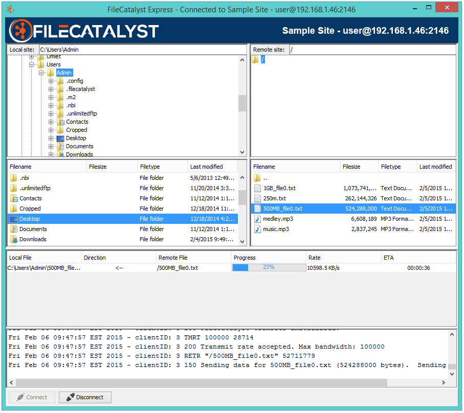 FileCatalyst HotFolder Documentation
