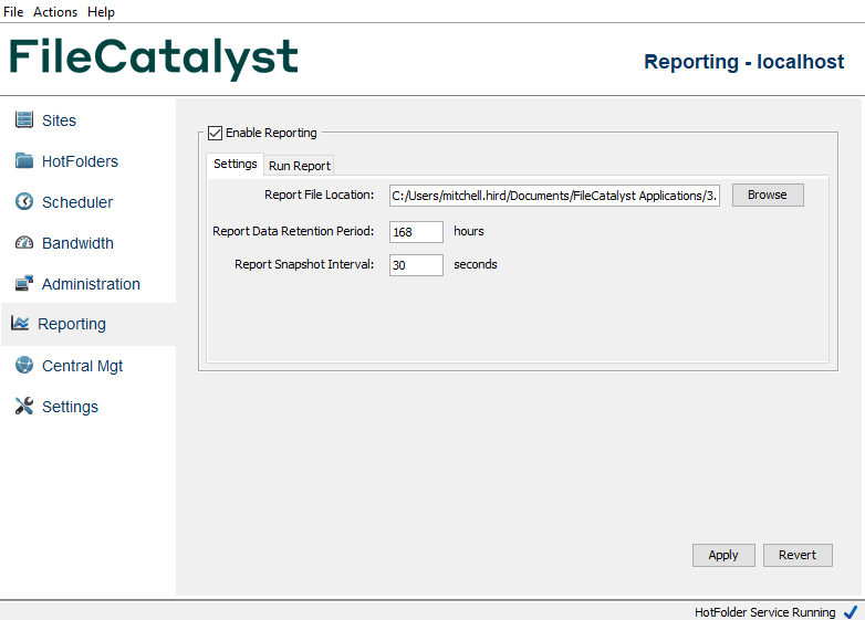 FileCatalyst HotFolder Documentation