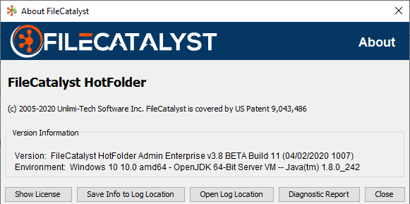 FileCatalyst HotFolder Documentation